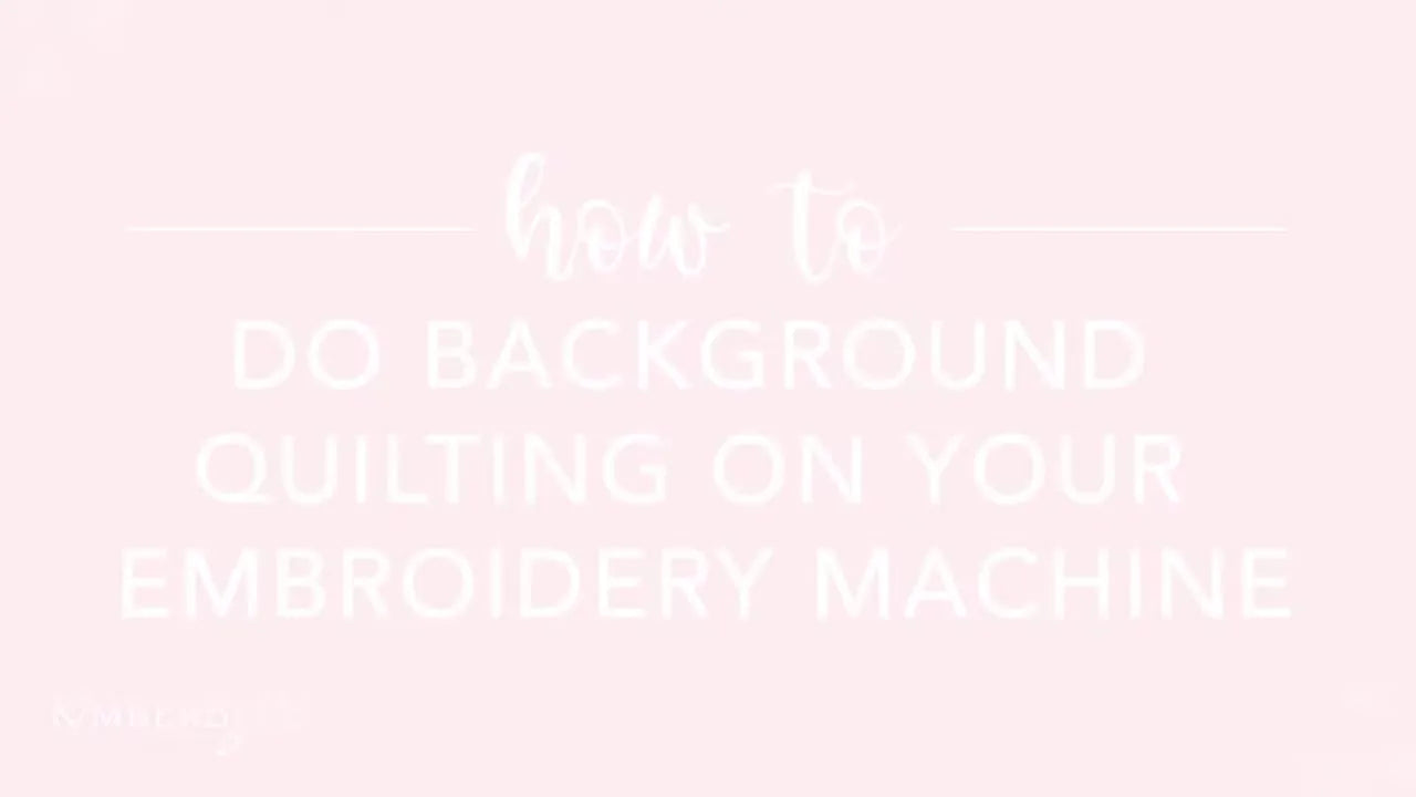 Kimberbell Background Quilting: A Step-by-Step Tutorial – EmbroideryHooping