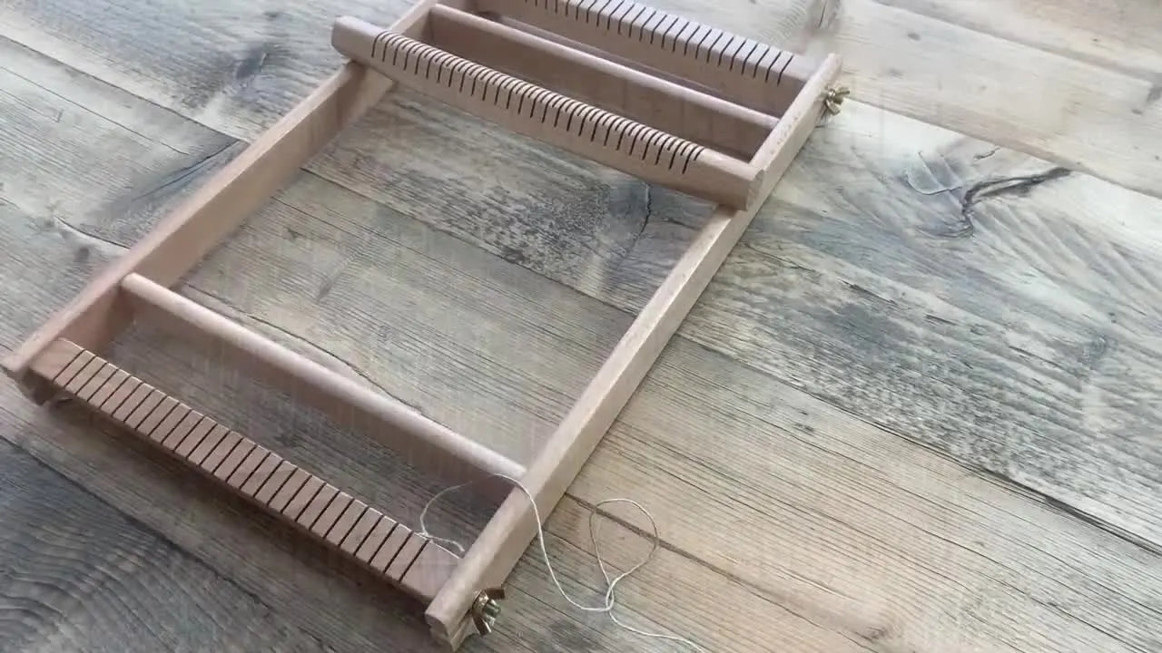 Mastering Your Loom: A Beginner’s Guide to Dressing a Frame Loom with ...