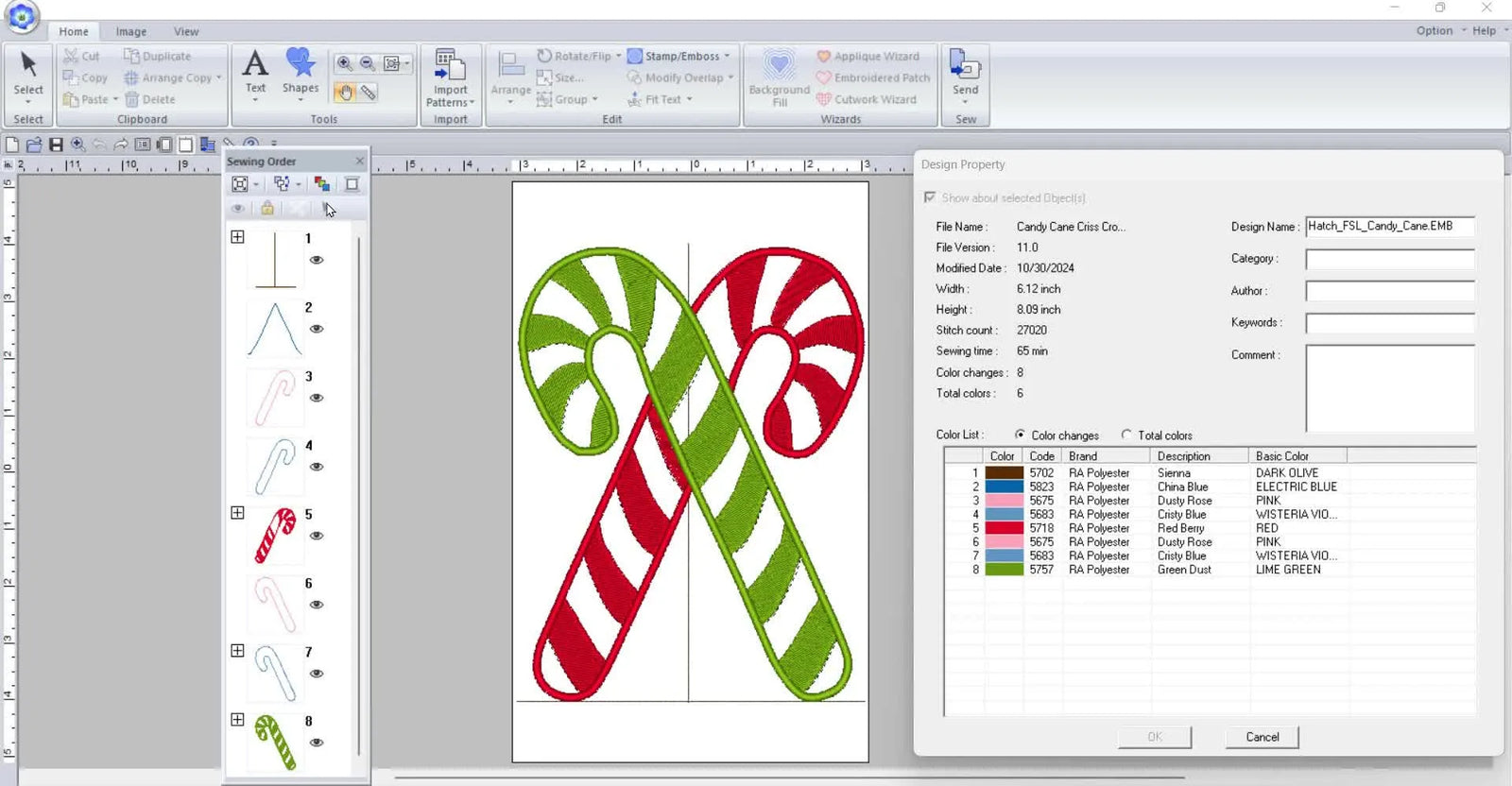 Crisscross Candy Cane Side Seam Appliqué: The Clean, No-Panic Stitch O ...