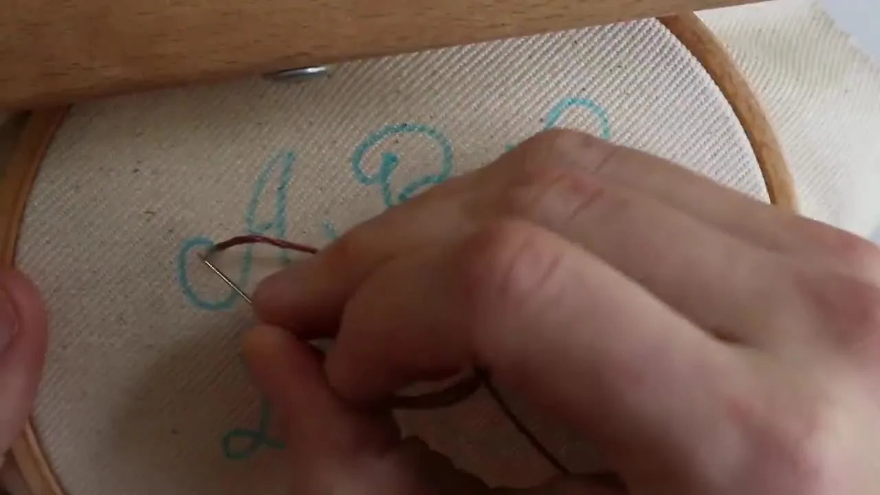 How to Embroider Letters: 4 Essential Stitches for Beautiful Lettering ...