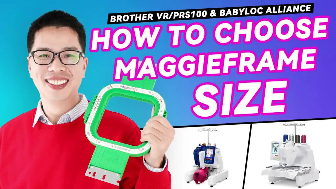 MaggieFrame vs Brother Hoops: Complete Size Guide for VR/PRS100 & Baby ...
