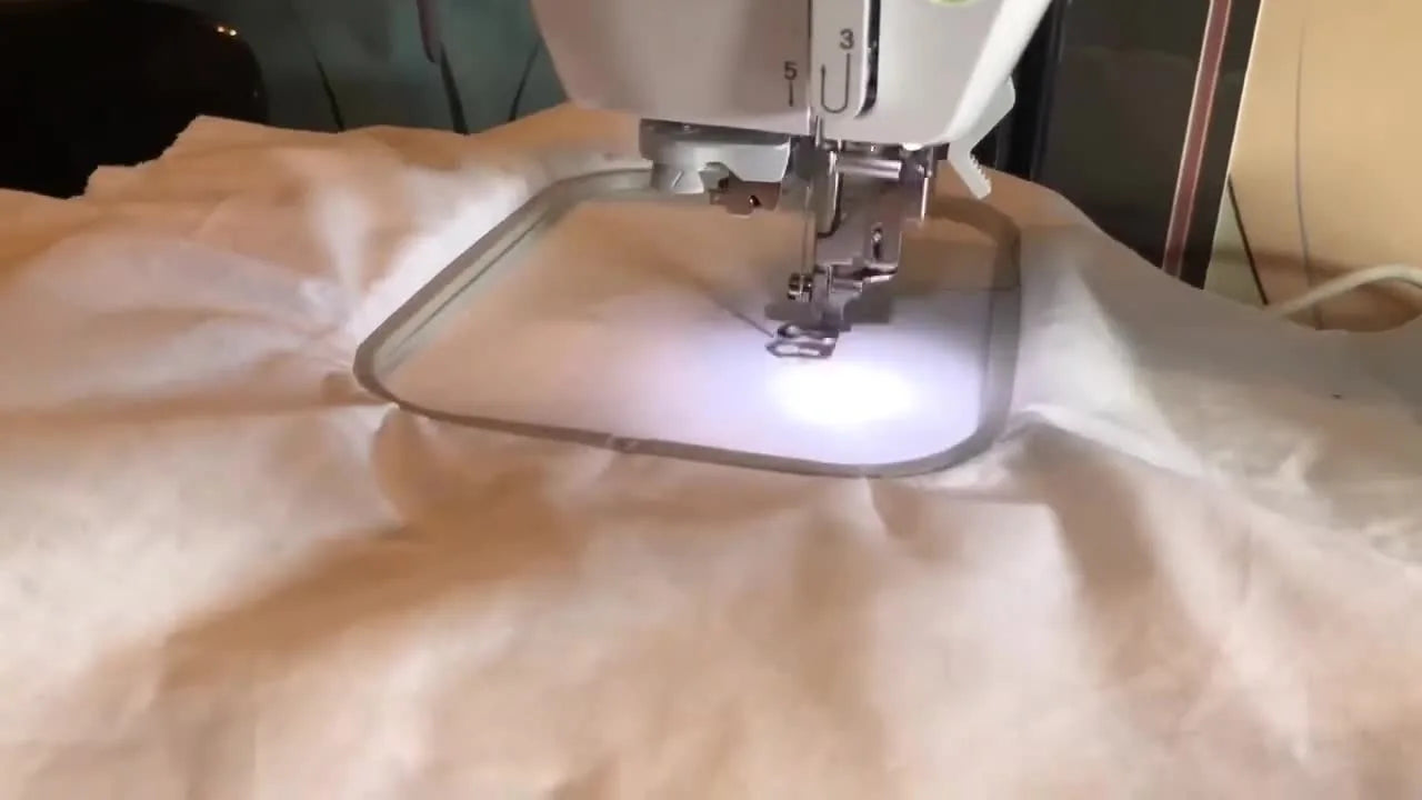 Brother SE-400 4x4 Embroidery, Without the Headache: Sticky Stabilizer ...