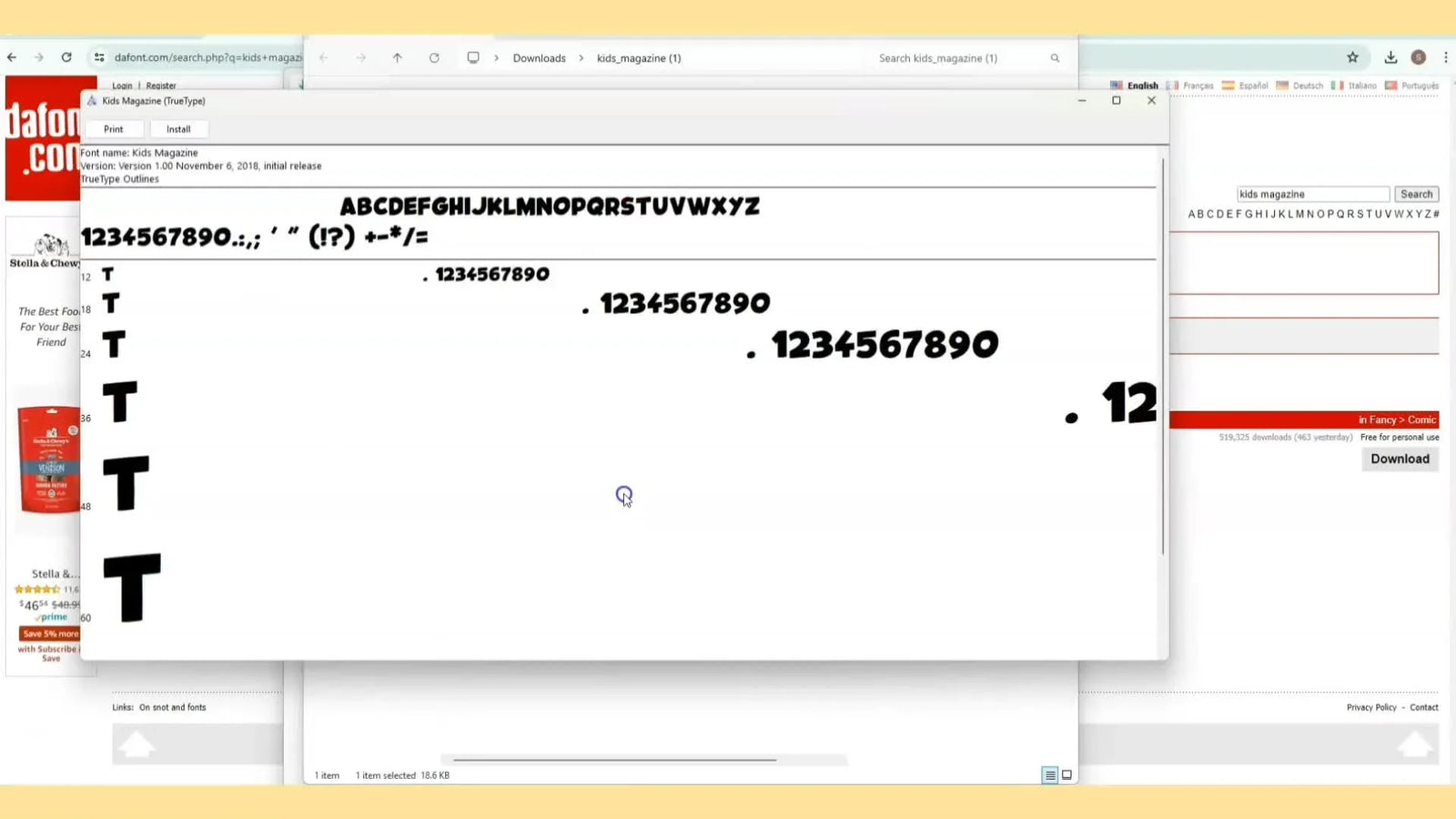 From DaFont to a Clean Glitter Appliqué: Hatch 3 Settings + SmartStitc ...