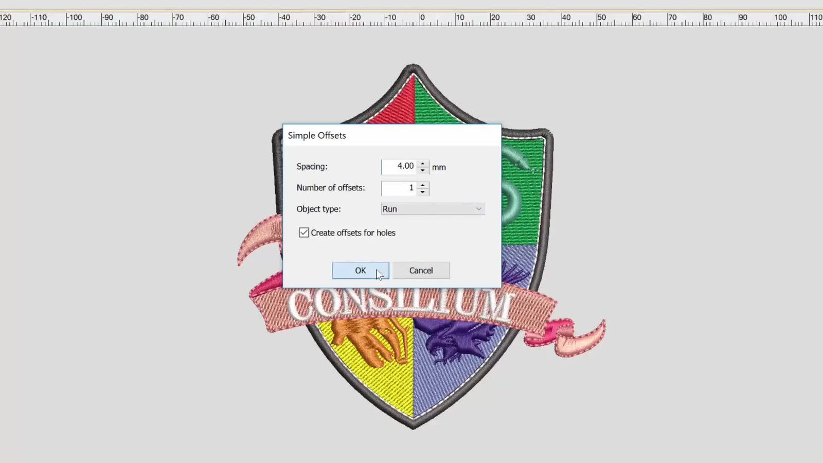 Clean Vector Cut Lines in Wilcom EmbroideryStudio e4: The Simple Offse ...