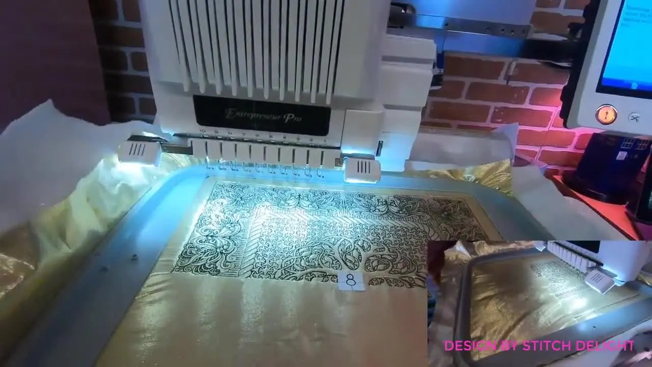 Seamless Multi-Hooping: Embroidering Large Designs on Brother Entrepre ...