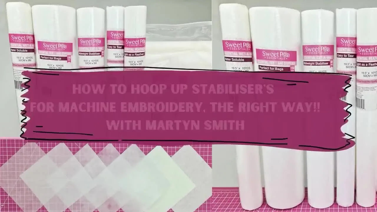 Mastering Stabilizer Hooping for Perfect Machine Embroidery ...