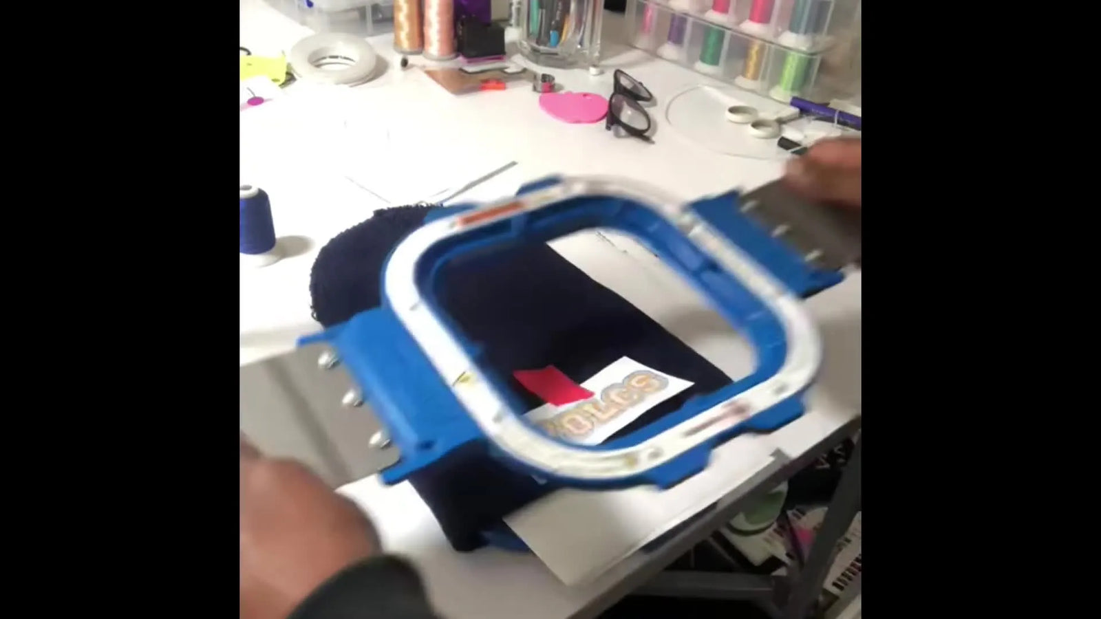 Inside-Out Beanie Embroidery on a Tajima: Magnetic Hoop Hooping That W ...