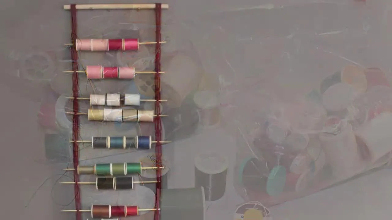 DIY Macrame Thread Organizer: Tidy Your Spools in Minutes ...