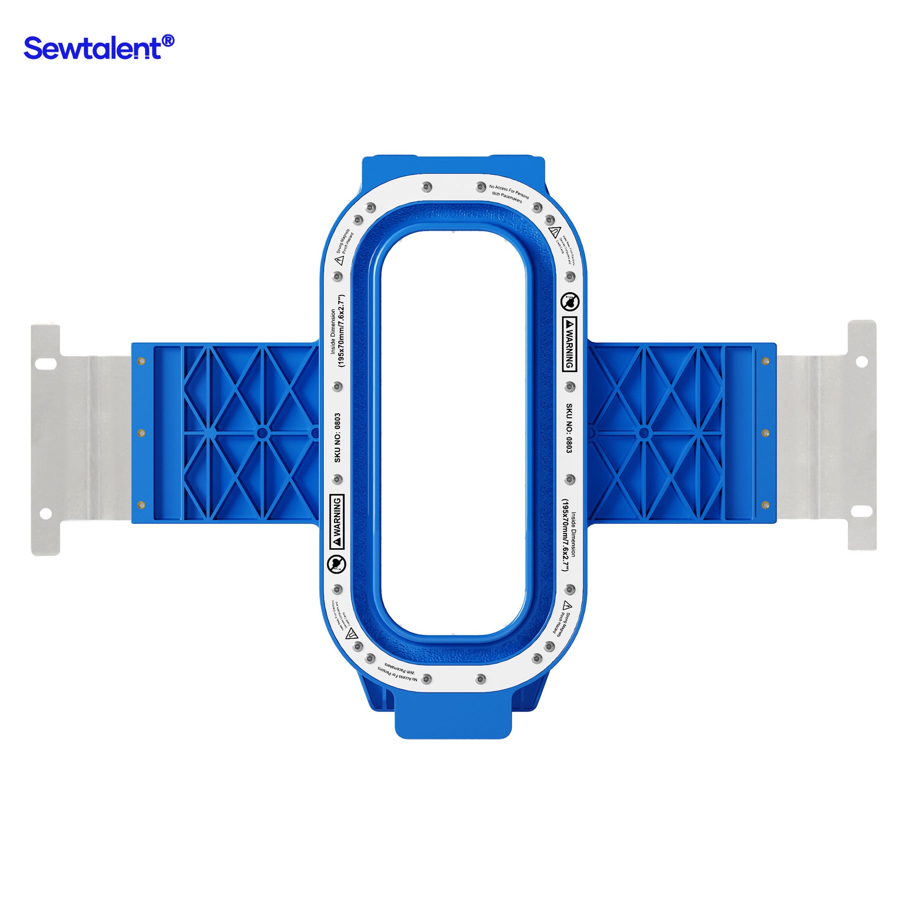 Sewtalent Magnetic Hoops 7.6″x2.7″ | 195x70mm for Barudan Embroidery M ...