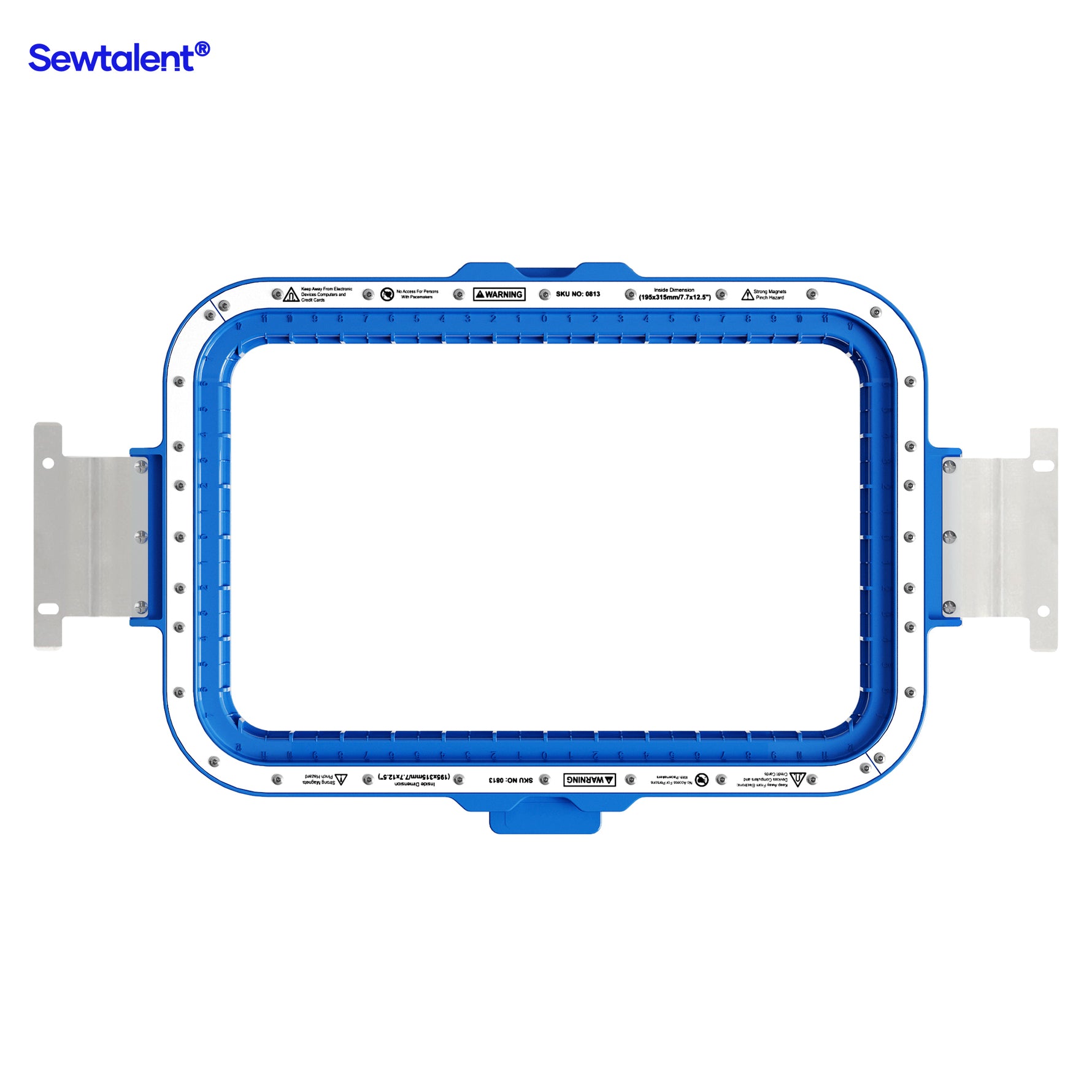 Sewtalent Magnetic Hoops 7.7″x12.5″ | 195x315mm for Barudan Embroidery ...