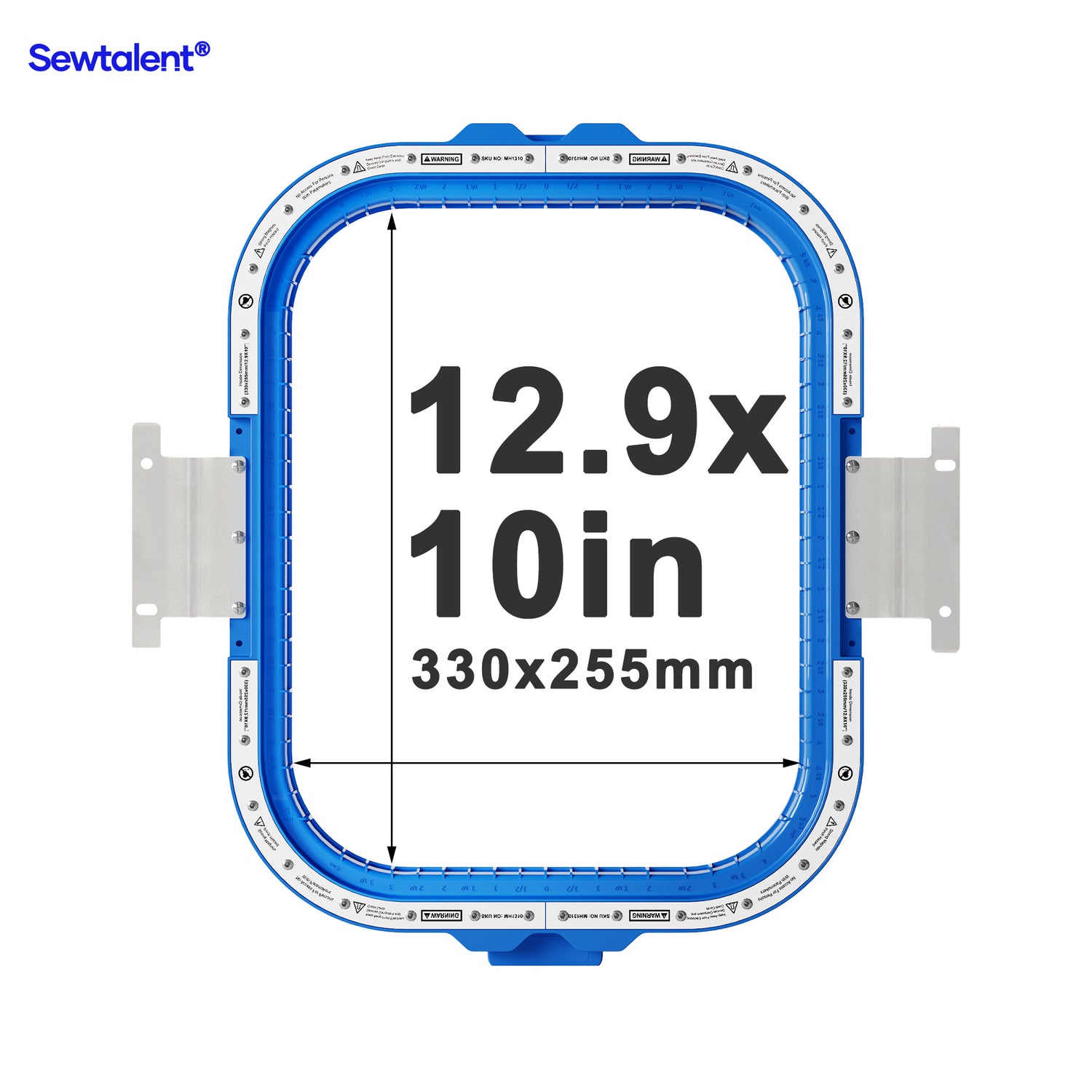 Sewtalent Magnetic Hoops 12.9″x10″ | 330x255mm for Barudan Embroidery ...