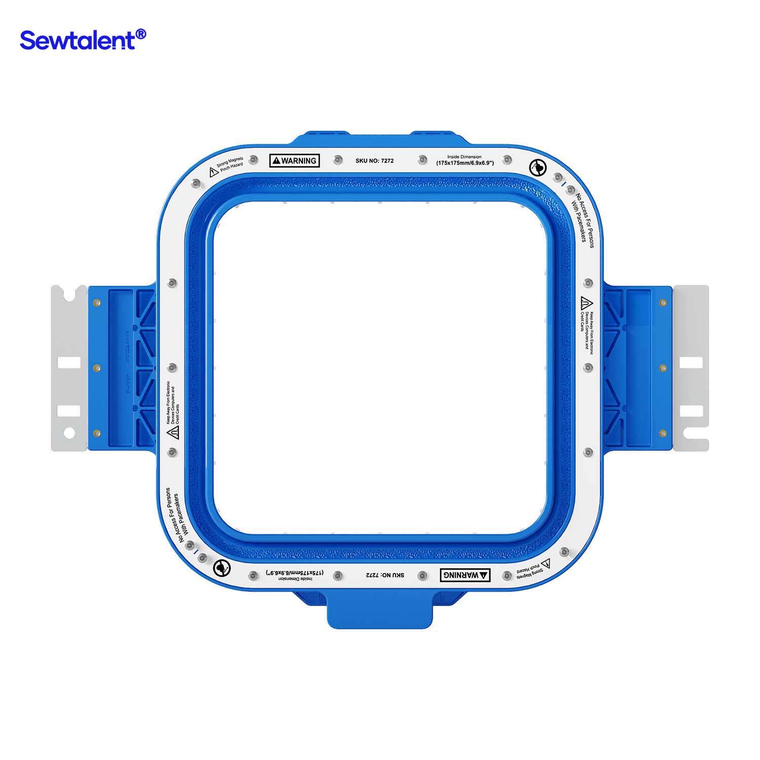 Sewtalent Magnetic Hoop 6.9″x6.9″ | 175x175mm for Janome MB4/ MB-4S/ M ...